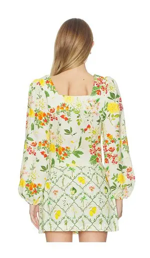 Verandah Square Neck Crop Blouse
