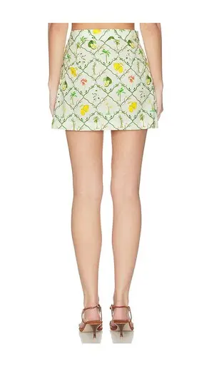 Verandah Wrap Mini Skirt
