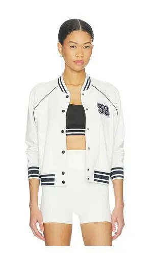 Splits59 Hayes Varsity Rigor Jacket - White