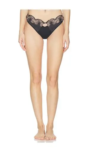 THISTLE AND SPIRE Luna Thong - Black
