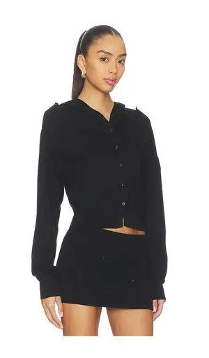 NIIHAI Military Cardi - Black