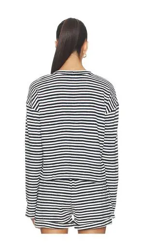BOBI Drop Shoulder Pullover Top