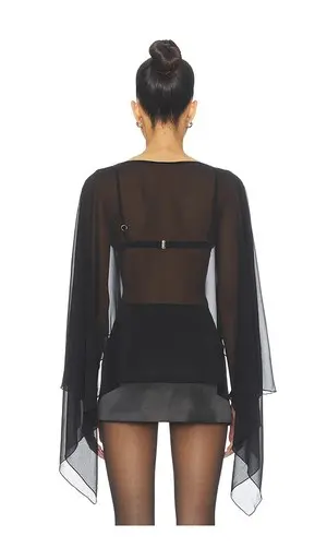 Superdown Amaya Cape Top In . Also