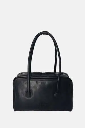 MARGESHERWOOD Soft Boston Bag - Black