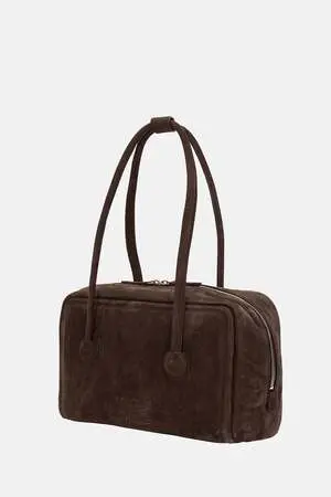 MARGESHERWOOD Soft Boston Bag - Brown