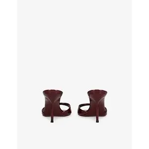 Paris Texas Lidia 70 Patent-leather Heeled Mules - Wine