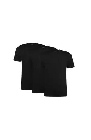 EPIC FITS Active Tech 3-pack Crew Neck T-shirts - Black