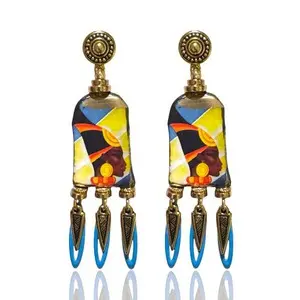 LUNAVERSOUL Auriel Of The Dawn Drop Earrings - Multicolor