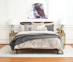 ELISABETH YORK Suman Natural Coverlet Collection