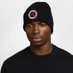 JORDAN Flight Club Peak Beanie - Black