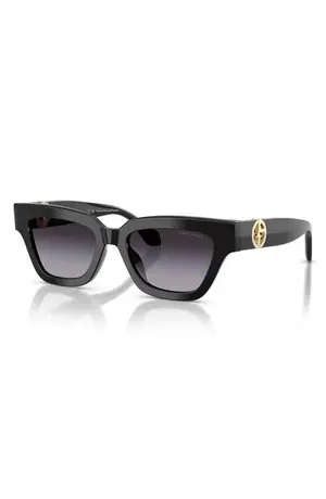 Armani Exchange 50mm Cat Eye Sunglasses