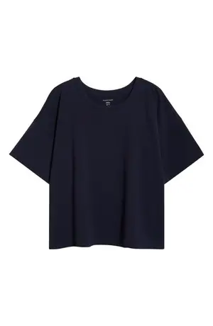 Eileen Fisher Boxy Crewneck T-shirt