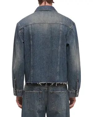 Helmut Lang Cropped Trucker Jacket