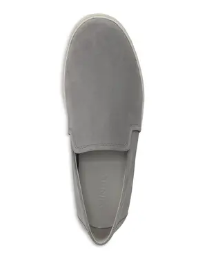 Vince Sean Suede Loafers - Smoke Grey