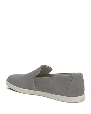 Vince Sean Suede Loafers - Smoke Grey