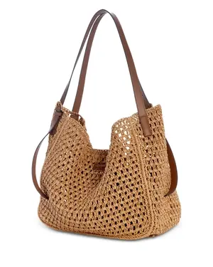 Rag & Bone River Large Paper Straw Tote Bag
