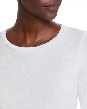 Eileen Fisher Sheer Knit Round Neck Tee