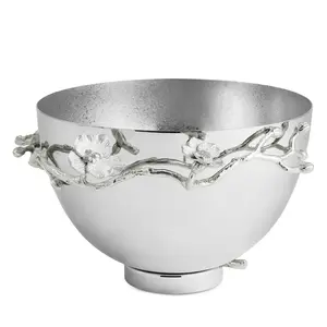 Michael Aram Silver Orchid Medium Bowl