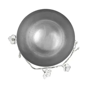 Michael Aram Silver Orchid Medium Bowl