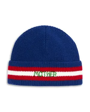MOTHER The Beanie Knit Hat - Navy