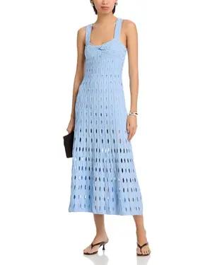 Simkhai Christi Knit Midi Dress
