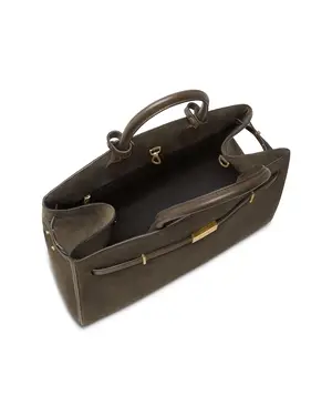 DEMELLIER Hudson Suede Crossbody Bag