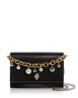 Alexander Mcqueen Metallic Cross Body Bags