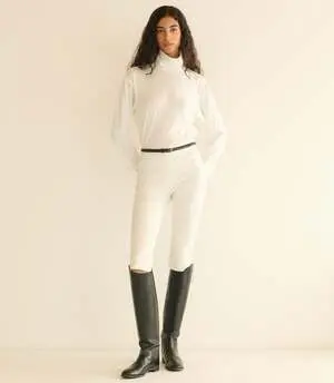 DÔEN Hawthorn Turtleneck - Salt