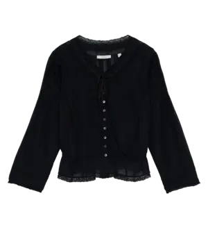 DÔEN Hillock Top - Black