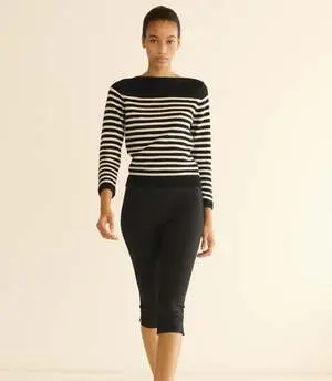 DÔEN Clairmont Striped Sweater
