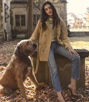 DÔEN Hutton Suede Trench