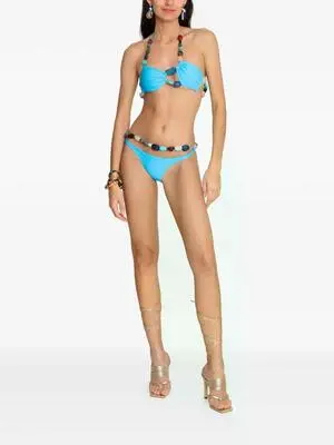 AMIR SLAMA Beaded Detail Bikini Set