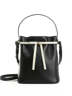 Ferragamo Bow Detail Bucket Bags