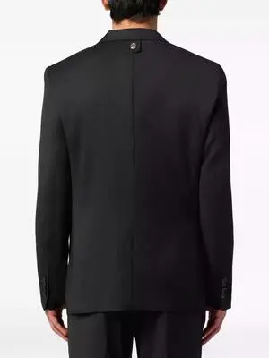 BILLIONAIRE Single-breasted Blazer - Black