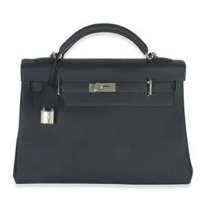 Hermès Togo Maxi Kelly Retourne 42 Phw - Gray