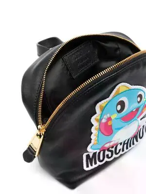 Moschino Logo-appliqué Mini Backpack