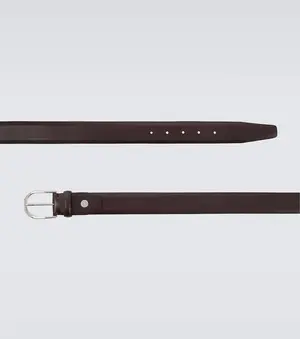 Brioni Leather Belt - Brown