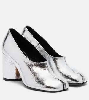 Maison Margiela Silver Tone Pumps