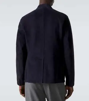 Ralph Lauren Purple Label Suede Blazer