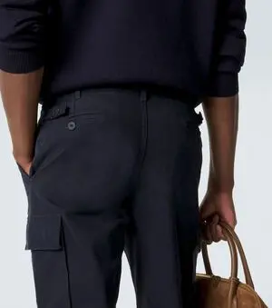 Ralph Lauren Purple Label Cotton-blend Cargo Pants