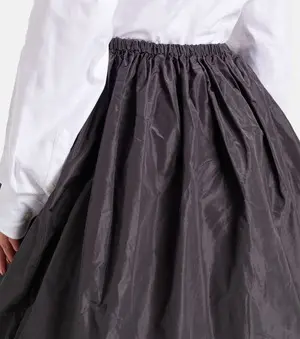 Prada Silk Taffeta Miniskirt