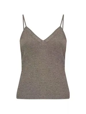 LISA YANG V-neck Strap Top