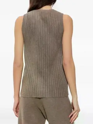 LISA YANG Buttoned V-neck Vest