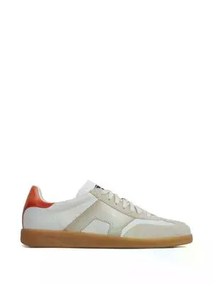 Santoni Contrast Stitching Sneakers For Men