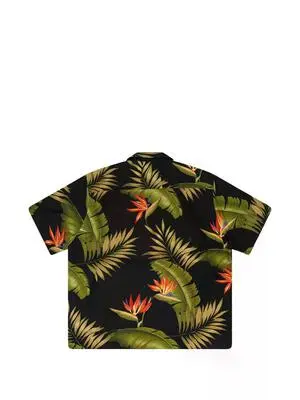 Rhude Buttoned Print Shirt