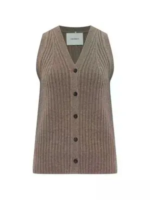 LISA YANG Buttoned V-neck Vest