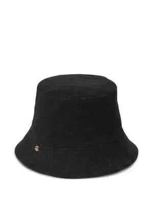 Gucci Monogram Bucket Hat - Black