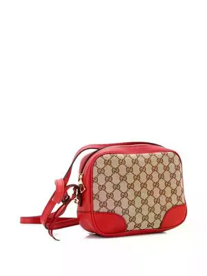Gucci Bree Disco Gg Canvas Mini Crossbody Bag - Brown