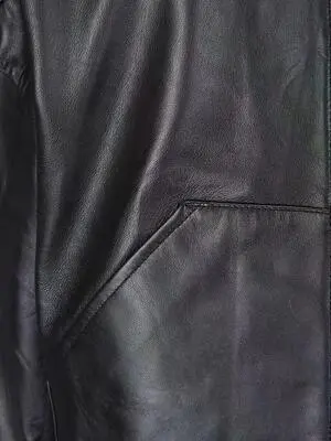 DEADWOOD Hector Hooded Leather Jacket