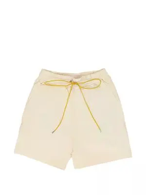 Rhude Drawstring-waist Track Shorts - Neutrals